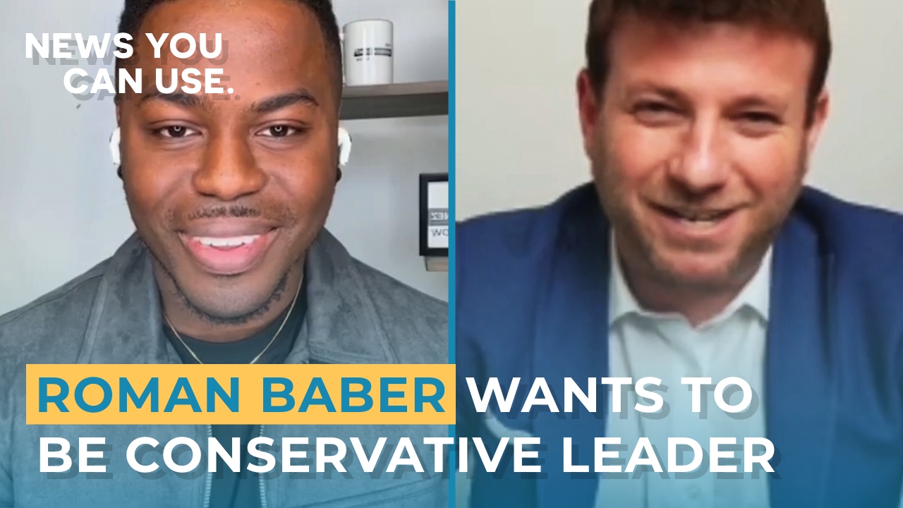 Roman Baber explains why he wants to be the leader of the federal ...