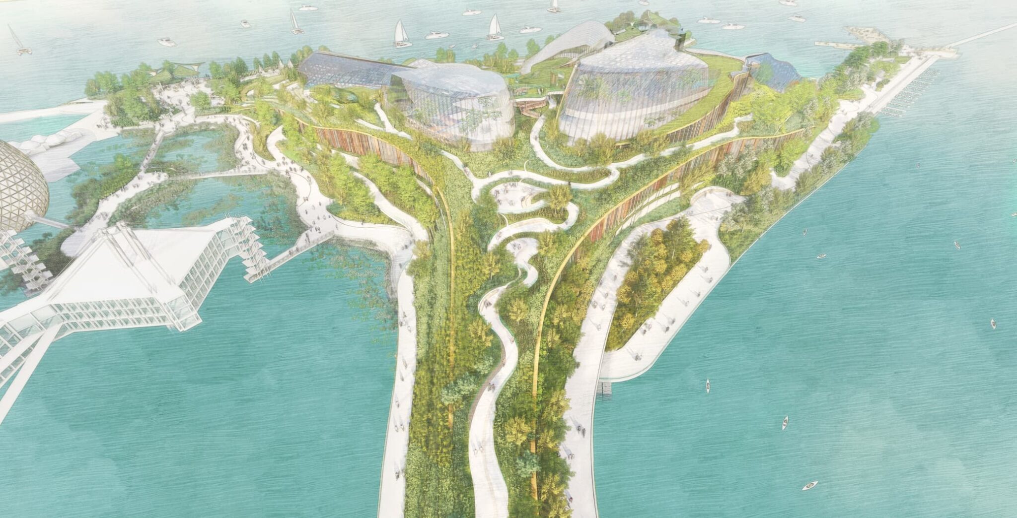 Therme Canada releases new plans for Ontario Place